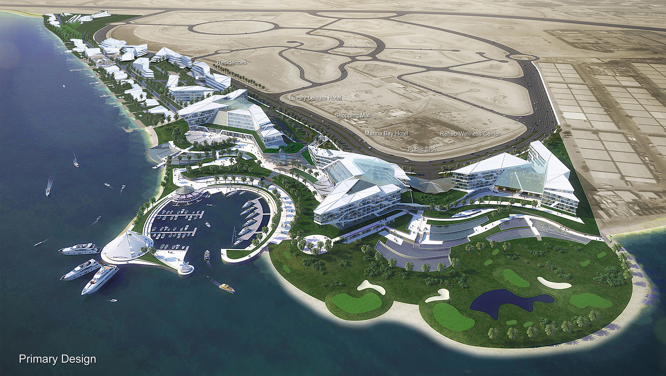 Dubai Healthcare City Waterfront | Flattinger Architects – wide range ...